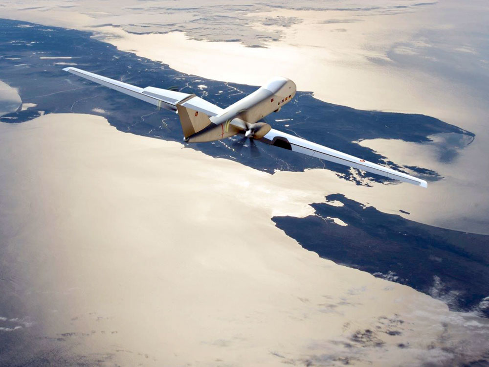 Airbus-Dassault-Leonardo EuroMALE (Eurodrone) Unmanned Aircraft System ...