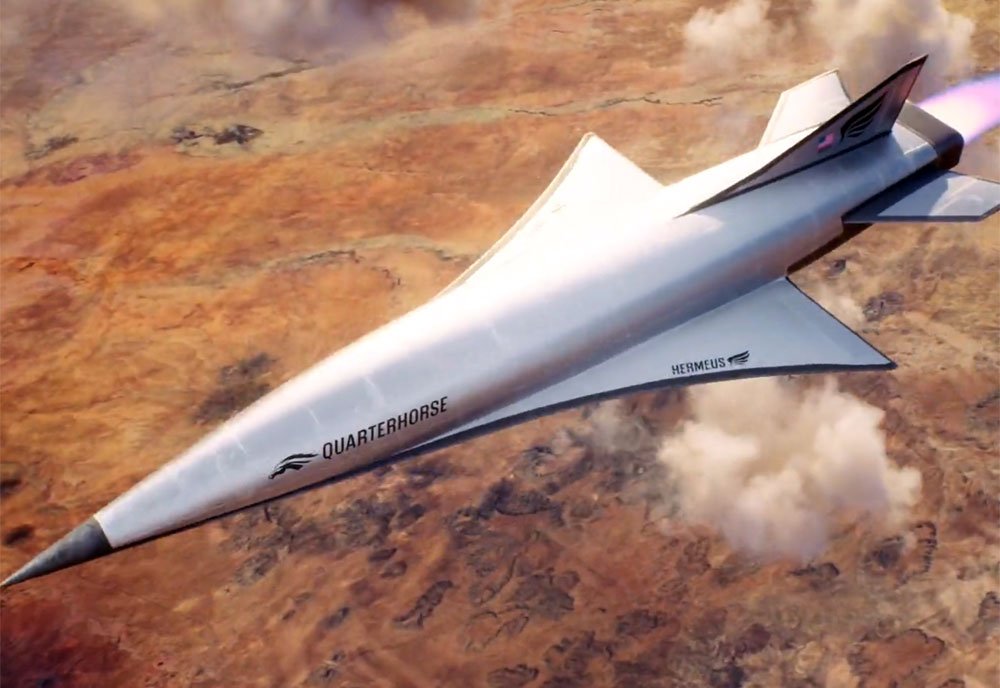 Hermeus Quarterhorse Hypersonic Test Vehicle