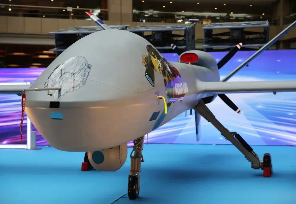 NCSIST Teng Yun (Cloud Rider) Unmanned Combat Aerial Vehicle (UCAV ...