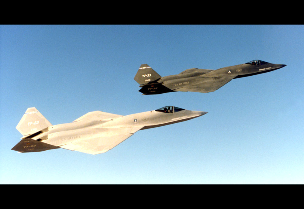 Northrop-McDonnell Douglas YF-23 (Black Widow II) Technology ...