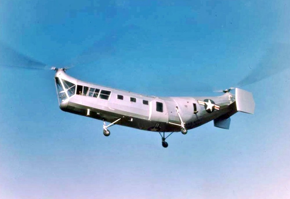 Piasecki HRP (Rescuer) Tandem-Rotor Transport Helicopter