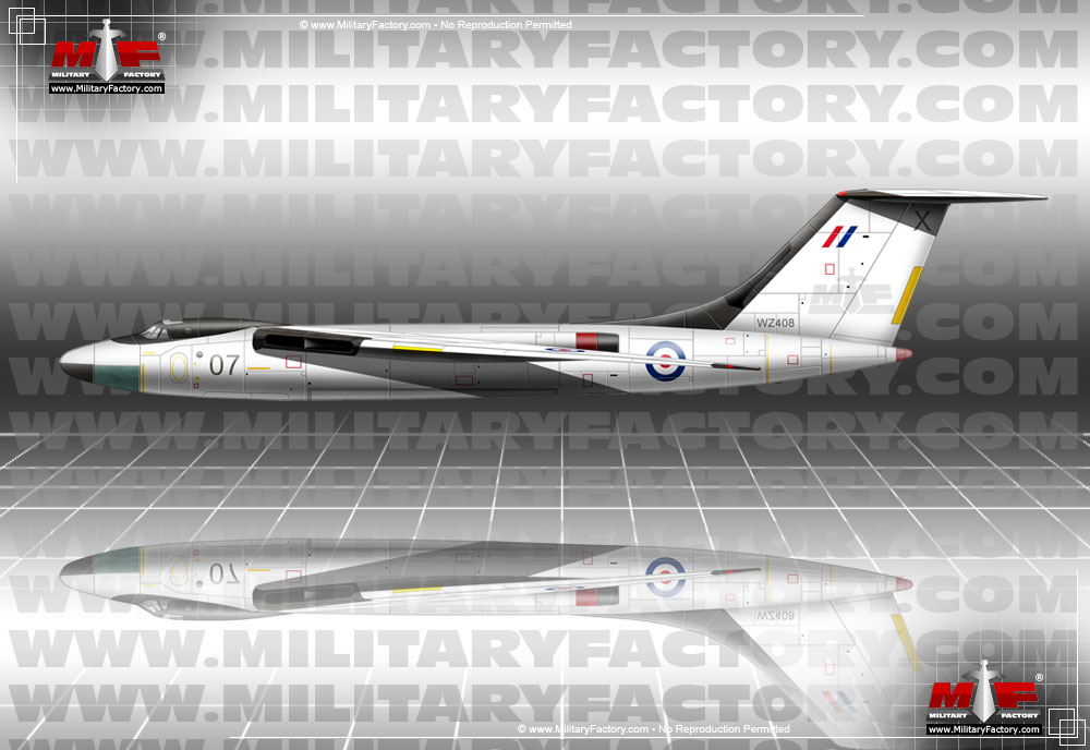 Vickers Supersonic Valiant High-Speed, High-Altitude Jet Bomber Proposal