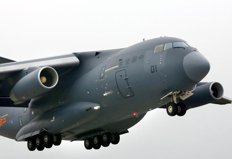 Xian Y-20 (Kunpeng) Long-Range Strategic Airlifter Transport Aircraft