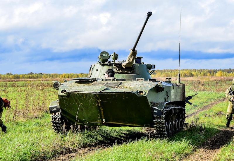 BMD-3 (Boyevaya Mashina Desanta) Airborne Amphibious Light Tank ...