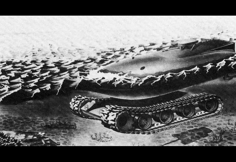 Chrysler TV-8 Medium Amphibious Combat Tank Concept
