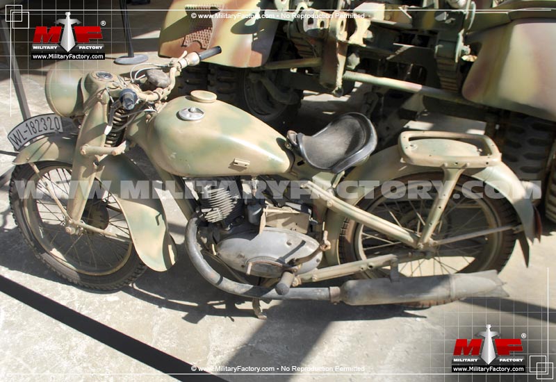 DKW NZ350 Military Motorcycle