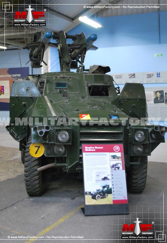 FV1620 Humber Hornet Malkara Air-Droppable Wheeled Anti-Tank Missile ...