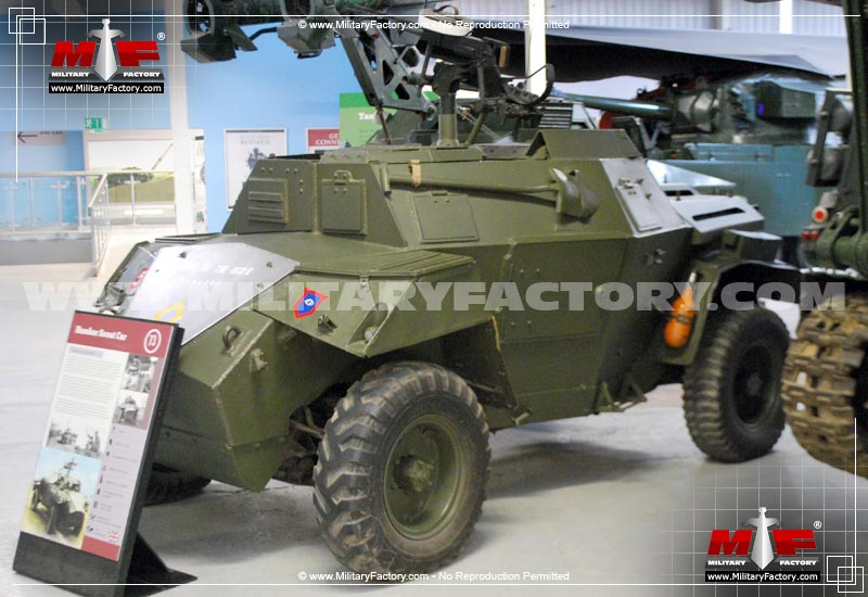 Humber Scout Car Four-Wheeled Light Armored Reconnaissance Vehicle