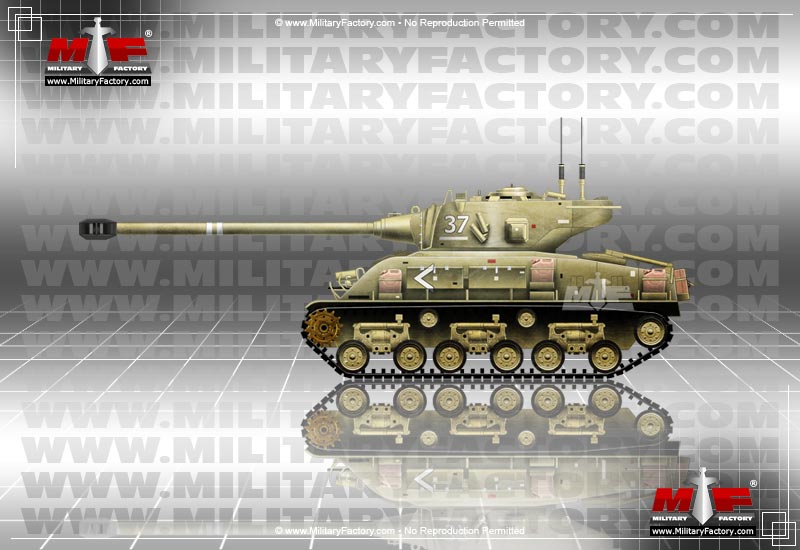M-50 / M-51 Isherman (Super Sherman) Medium Tank