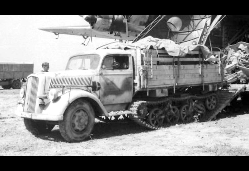 Maultier (Mule) Conversion Multirole Halftrack Vehicle