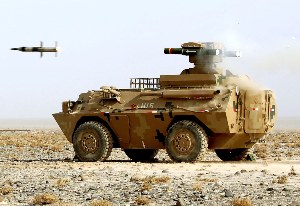 NORINCO QSL-92 4x4 Wheeled ATGM Carrier