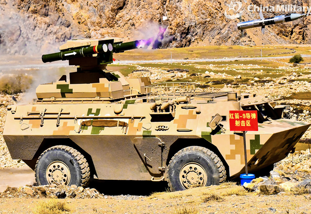 NORINCO QSL-92 4x4 Wheeled ATGM Carrier