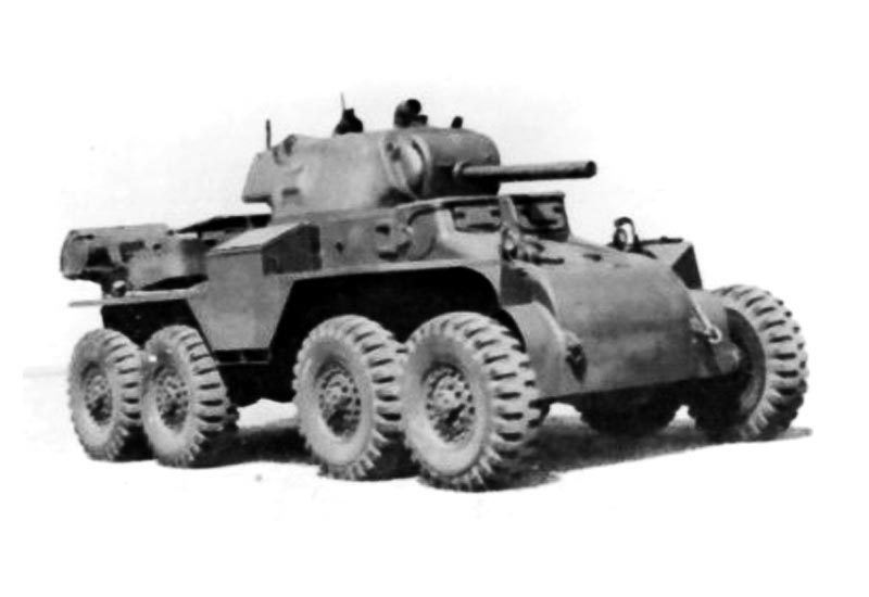 T18 (Boarhound) Eight-Wheeled Wheeled Armored Car