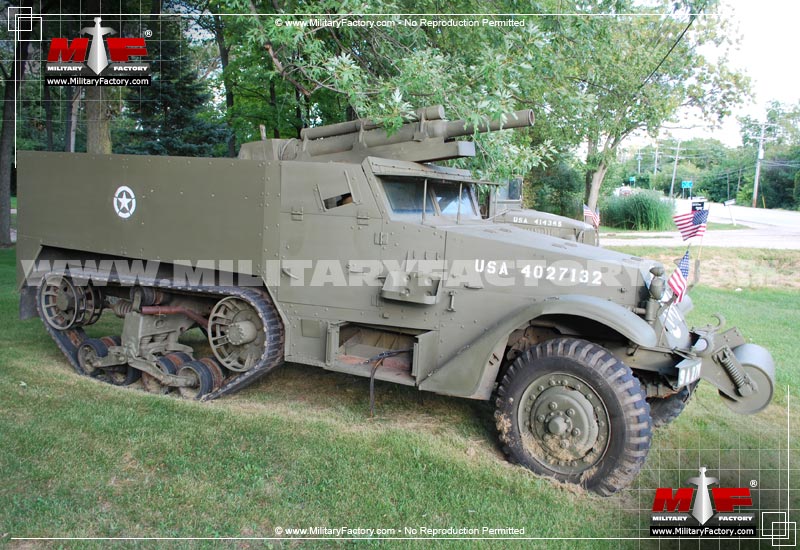 T19 105mm Howitzer Motor Carriage (HMC) Self-Propelled Artillery Half-Track
