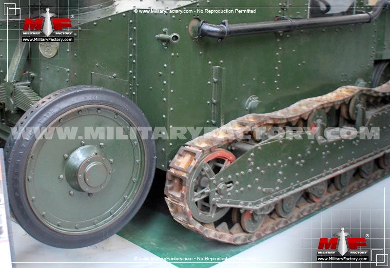 Vickers D3E1 Wheel-cum-Track Machine Experimental Military Vehicle