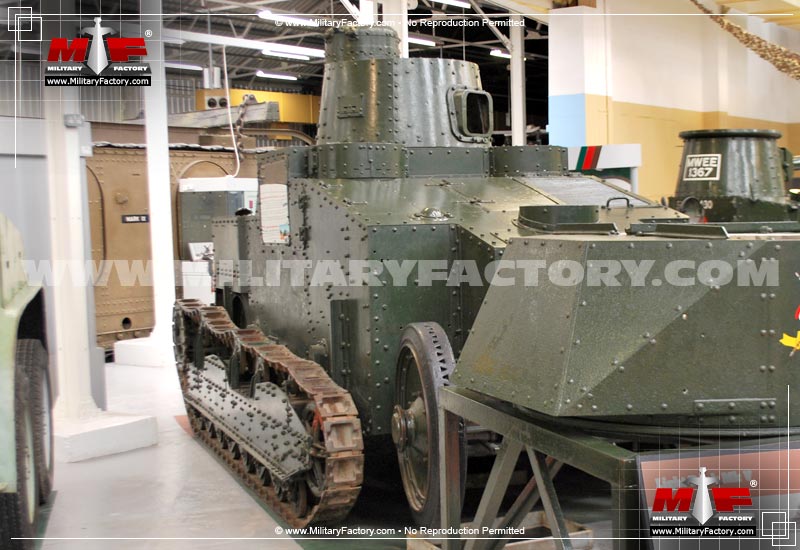 Vickers D3E1 Wheel-cum-Track Machine Experimental Military Vehicle