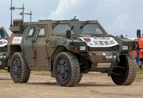 Active Japanese Army Vehicles & Artillery (2025)