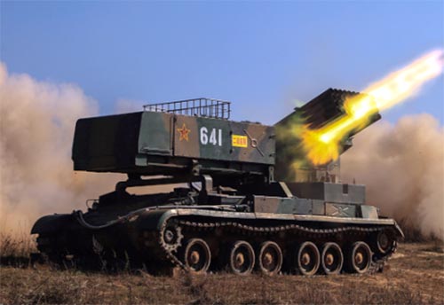 NORINCO PZH-89 (Type 89) Tracked Multiple Launch Rocket System (MLRS)