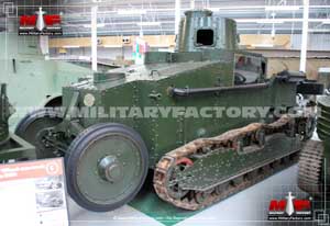 Vickers D3E1 Wheel-cum-Track Machine Experimental Military Vehicle