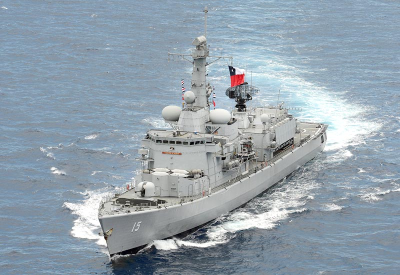 CS Almirante Blanco Encalada (FF15) Frigate Warship
