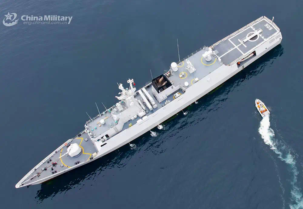 CNS Xinji (606) Guided-Missile Corvette Warship