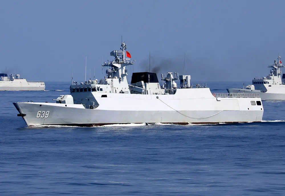 CNS Zhuzhou (594/639) Guided-Missile Corvette Warship