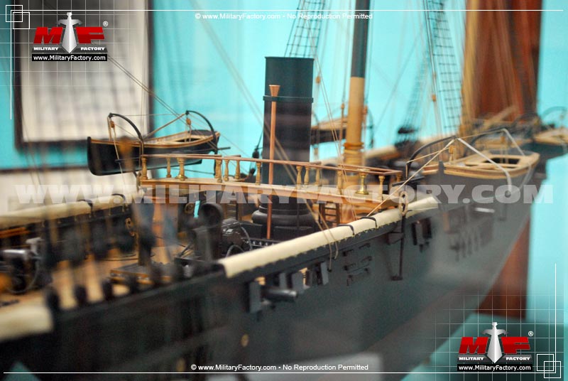 CSS Alabama Sloop-of-War Sailing Warship