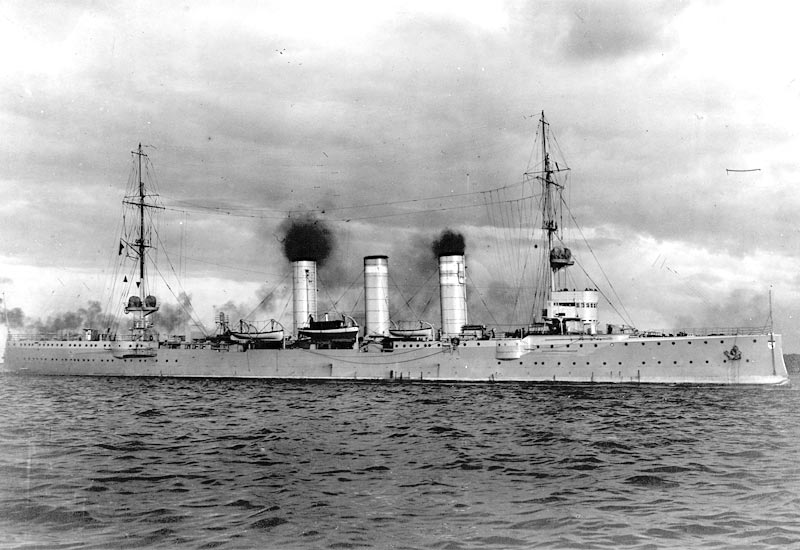 SMS Mainz Light Cruiser Warship