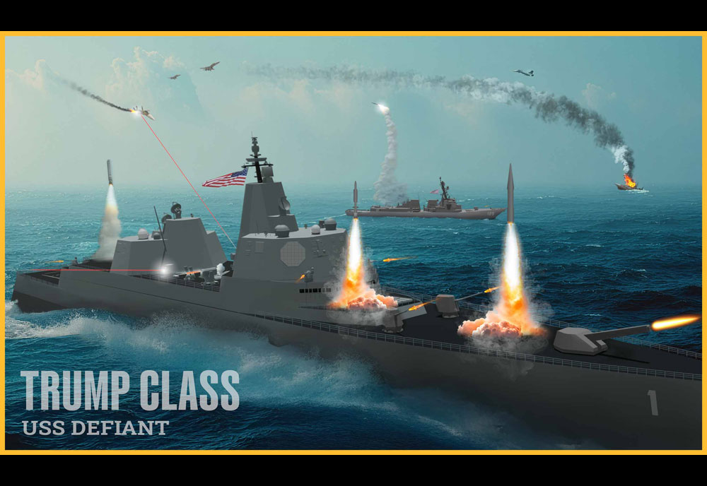 Trump-class (Series) Guided-Missile Battleship