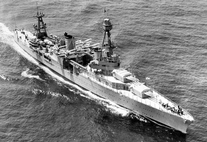 USS Chicago (CA-29) Cruiser Warship