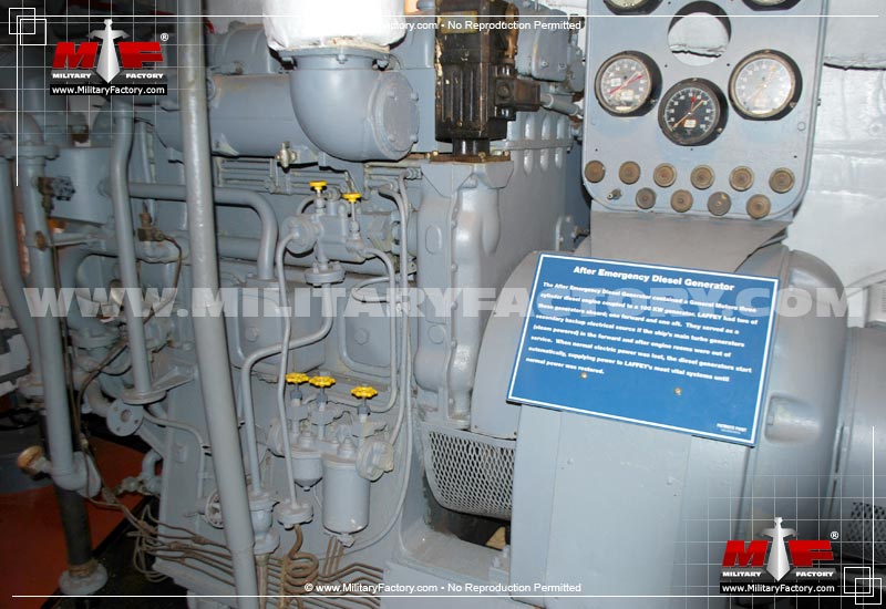 USS Laffey (DD-724) Destroyer Warship