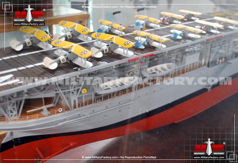 USS Langley (CV-1) Turbo Electrical-Powered Aircraft Carrier