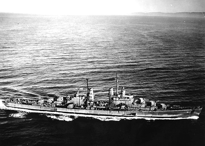 USS San Diego (CL-53) (CLAA-53) Light Cruiser / Light Anti-Aircraft Cruiser