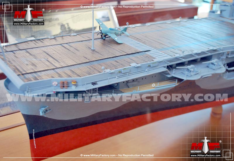 USS Wasp (CV-7) Conventionally-Powered Aircraft Carrier