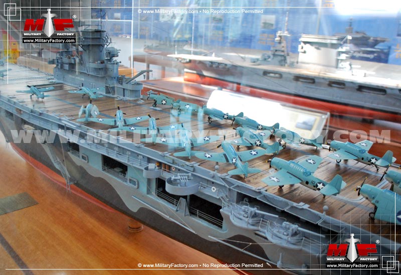 USS Wasp (CV-7) Conventionally-Powered Aircraft Carrier