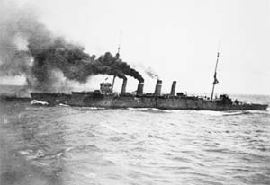 HMAS Sydney Light Cruiser Warship