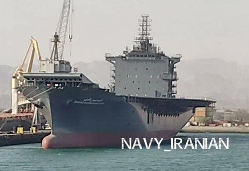 IRIS Shahid Bagheri (C110-4) Conventionally-Powered Aircraft Carrier