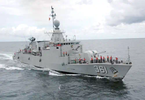 KRI Fatahillah (361) Corvette Warship