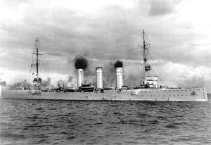 SMS Mainz Light Cruiser Warship