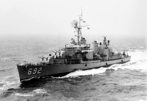 USS Allen M. Sumner (DD-692) Destroyer Warship