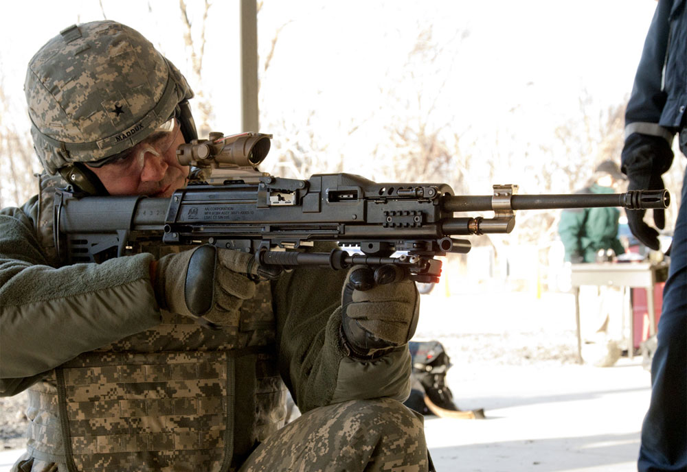AAI LSAT (Lightweight Small Arms Technologies) Light Machine Gun (LMG)