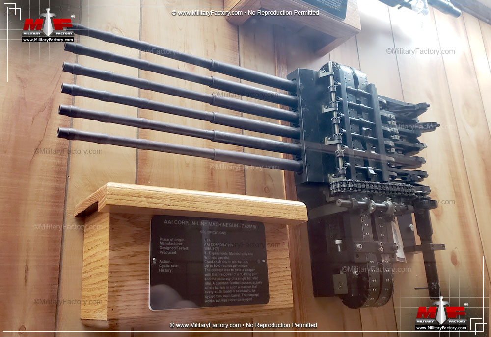 AAI Inline Machine Gun (IMG) Experimental Multi-Shot Weapon System