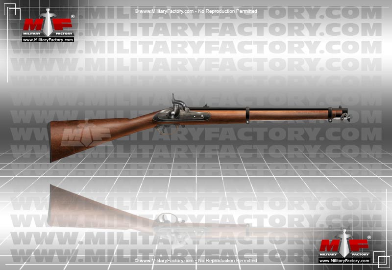 Enfield Pattern 1853 Cavalry Muzzle-Loaded Flintlock Carbine Rifle