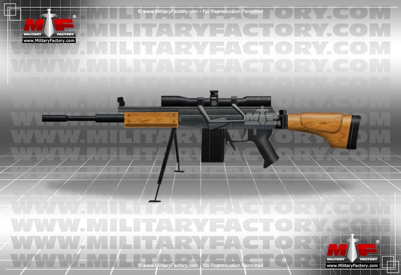 IWI Galil Sniper (Galatz) Semi-Automatic Sniper Rifle / Designated ...