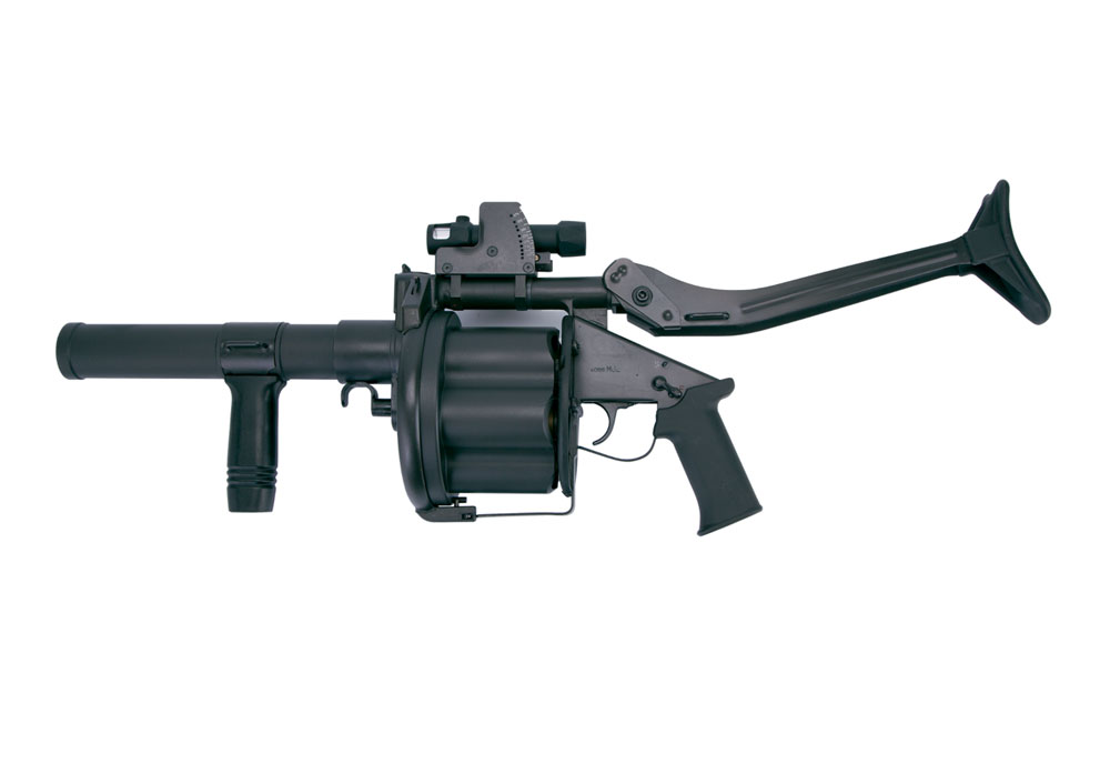Indumil MGL Mk 1 Multiple Grenade Launcher