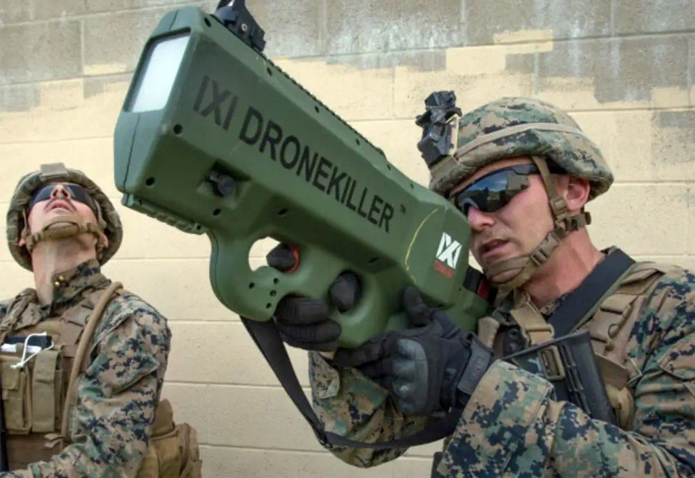 IXI-EW Dronekiller Man-Portable Counter Drone System