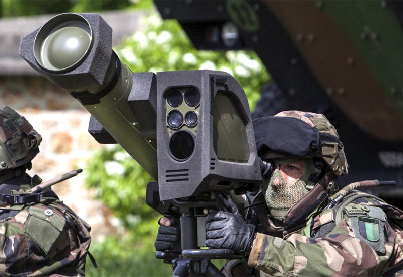 MBDA MMP (Missile Moyenne Portee) Man-Portable Anti-Tank Guided-Missile ...