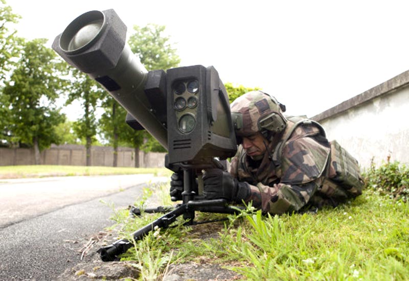 MBDA MMP (Missile Moyenne Portee) Man-Portable Anti-Tank Guided-Missile ...