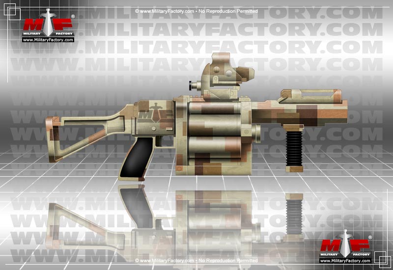 NORINCO LG3 40mm Automatic Grenade Launcher (AGL)