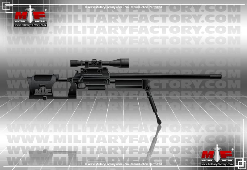 RAI Model 300 / Model 500 (Haskins Rifle) Bolt-Action Military Sniper Rifle